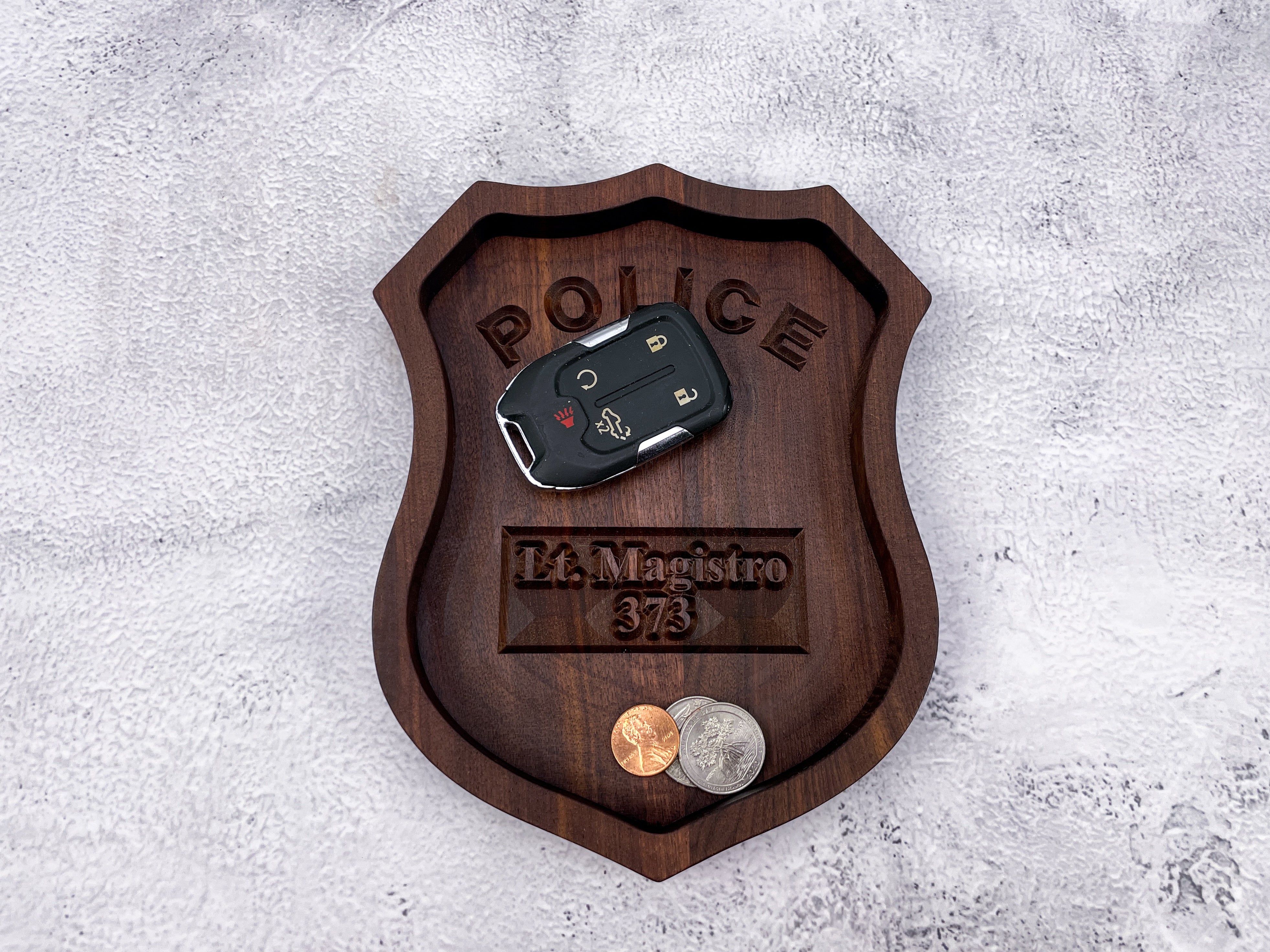 First Responder Catch All Trays – 609 Wood Design